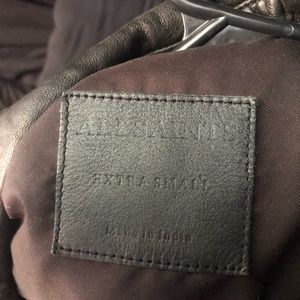 All Saints | Jackets & Coats | Mens All Saints Tyson Leather Biker ...